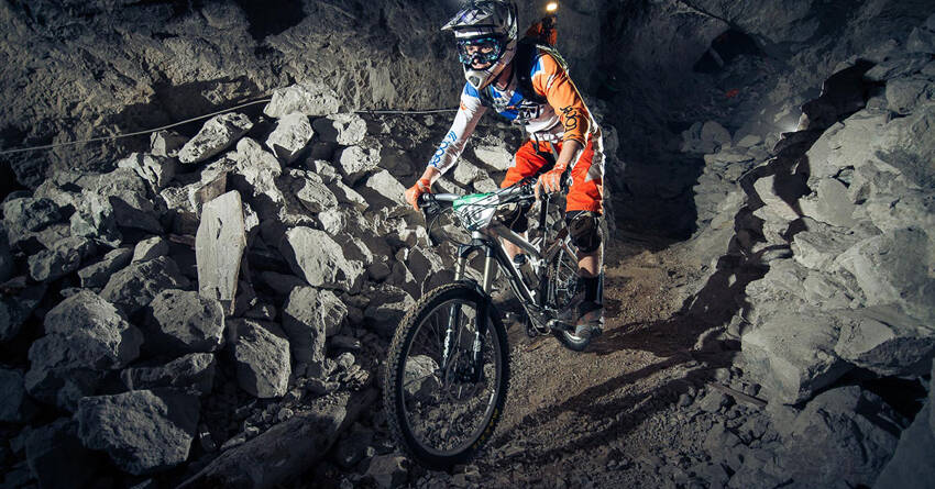 Underground by bike