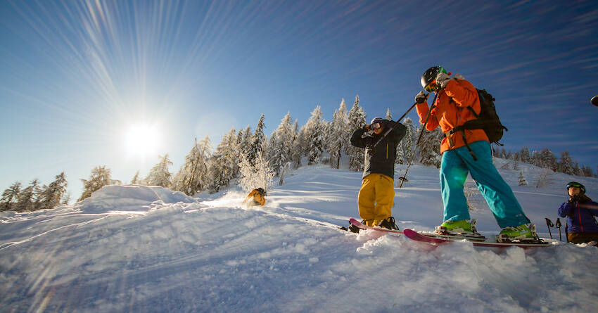 Goldeck sports mountain: Austria skiing fun for everyone