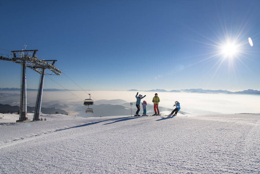 Discover Austria winter fun in the Villach region of Carinthia